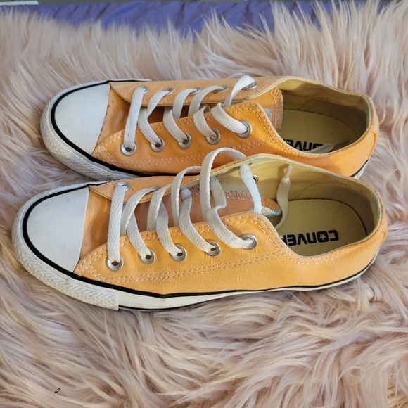 Converse | Shoes | Pastel Peach Low Top Converse Is | Poshmark